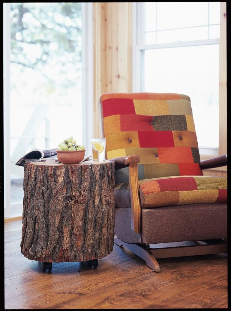 How to turn a log into a table - Cottage Life